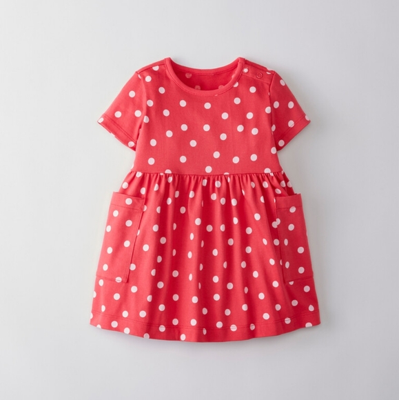 Hanna Andersson | Dresses | Hanna Andersson Polka Dot Pocket Dress Red ...